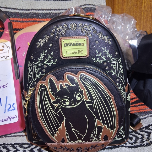 Loungefly | Bags | Loungefly How To Train Your Dragon Mini Backpack Nwt ...